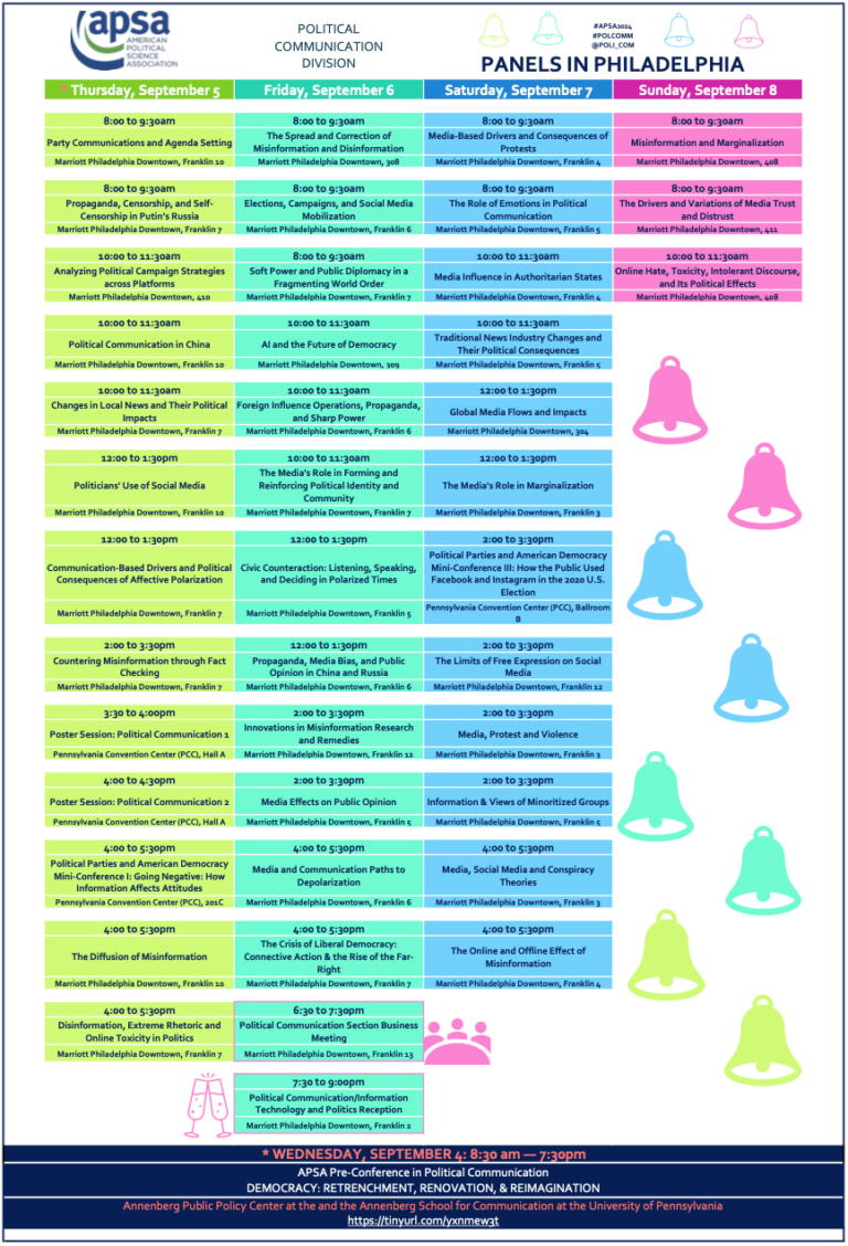 Upcoming APSA Conferences – PolComm